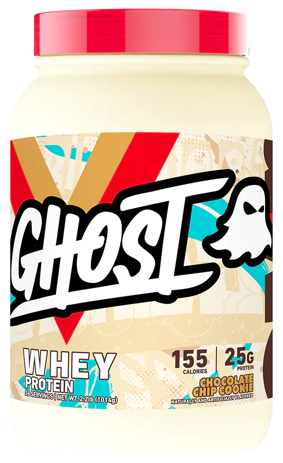 Ghost Whey - 26 servings Chocolate Chip Cookie – Dunderkraft